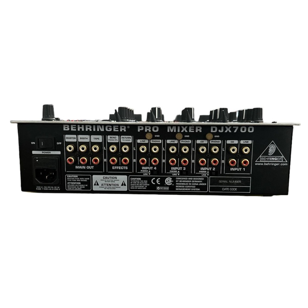 Pre-owned Behringer Pro Mixer DJX700 - Own4Less